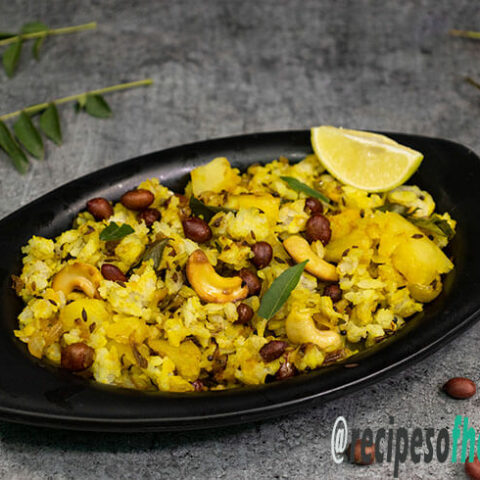 Poha Recipe | Kanda Poha Recipe | Kanda Batata Poha
