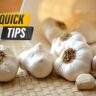 Kitchen tips : How to get rid of garlic smell from hands and utensils