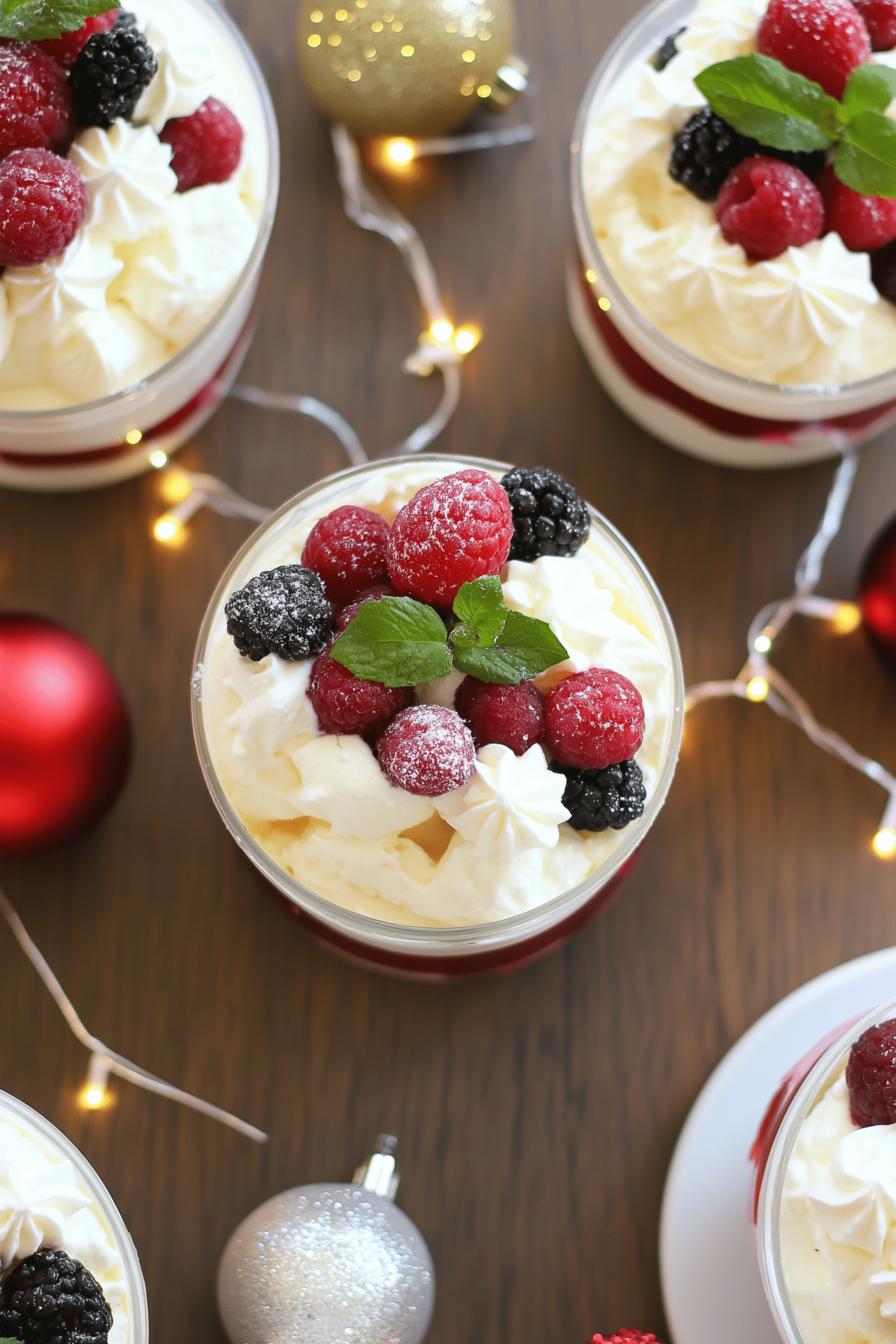 Mini Christmas Trifles