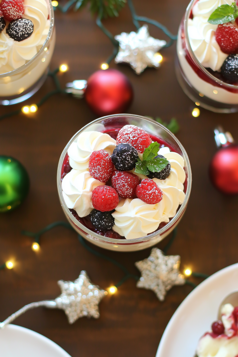 Mini Christmas Trifles