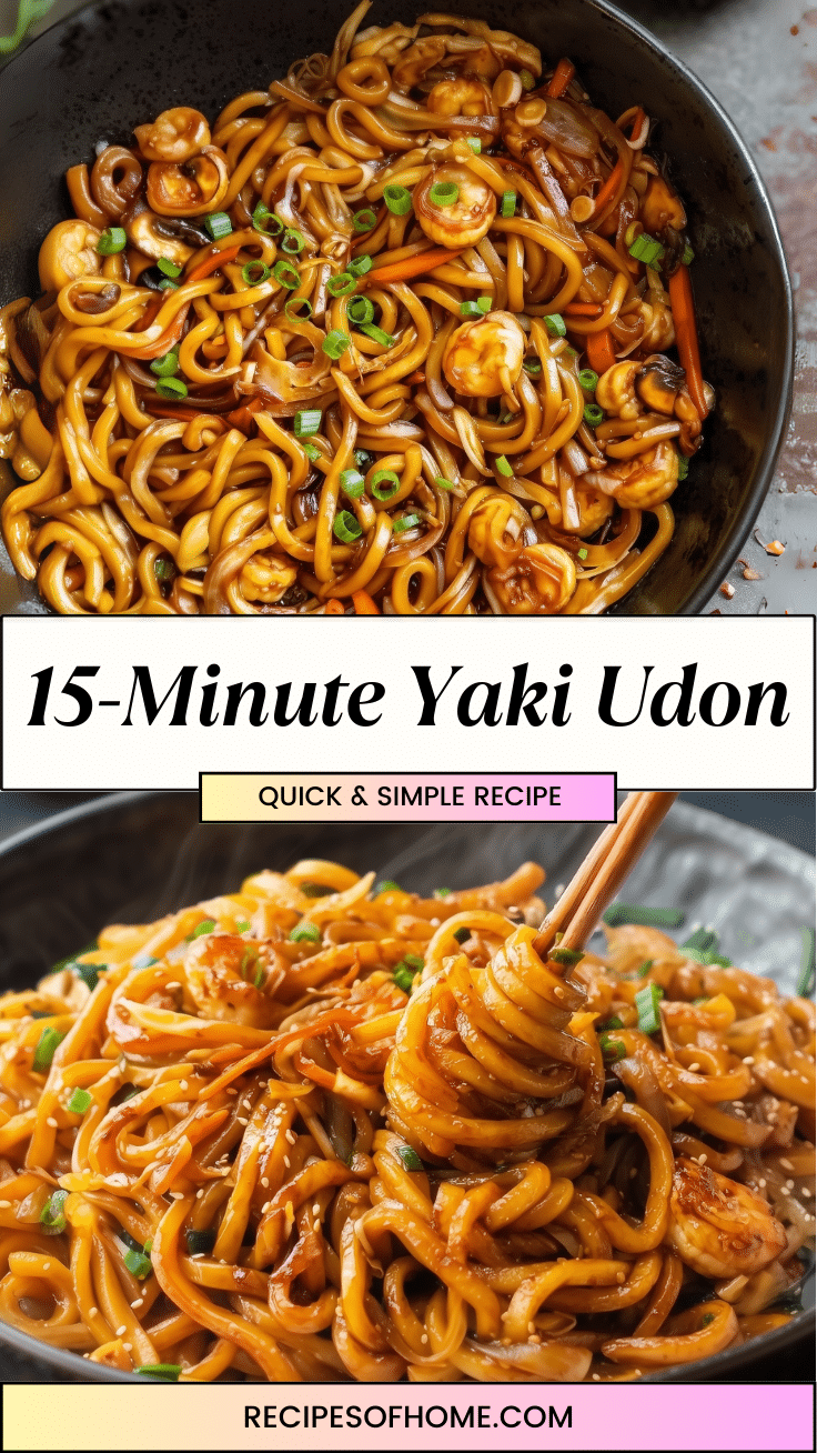 Easy 15-Minute Yaki Udon
