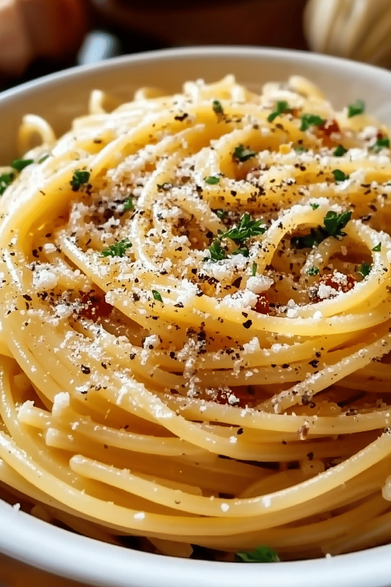 Spaghetti with Garlic and Oil (Aglio E Olio)