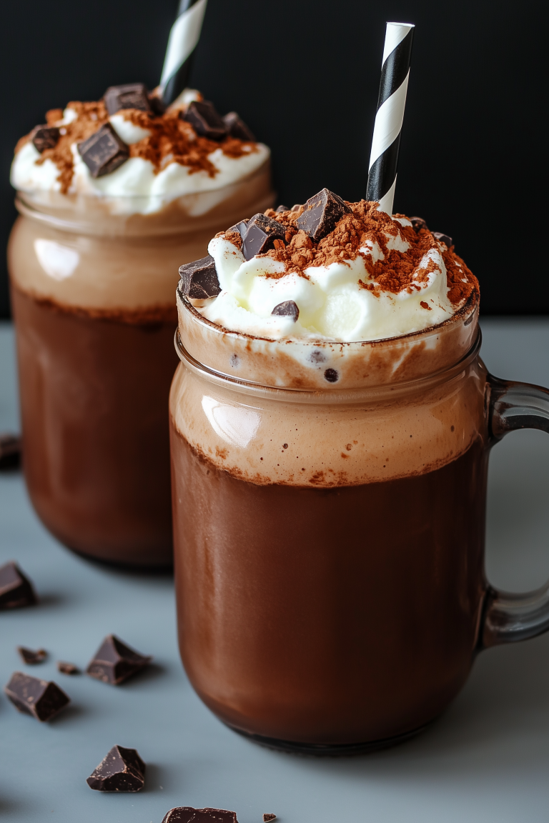 The Best Frozen Hot Chocolate