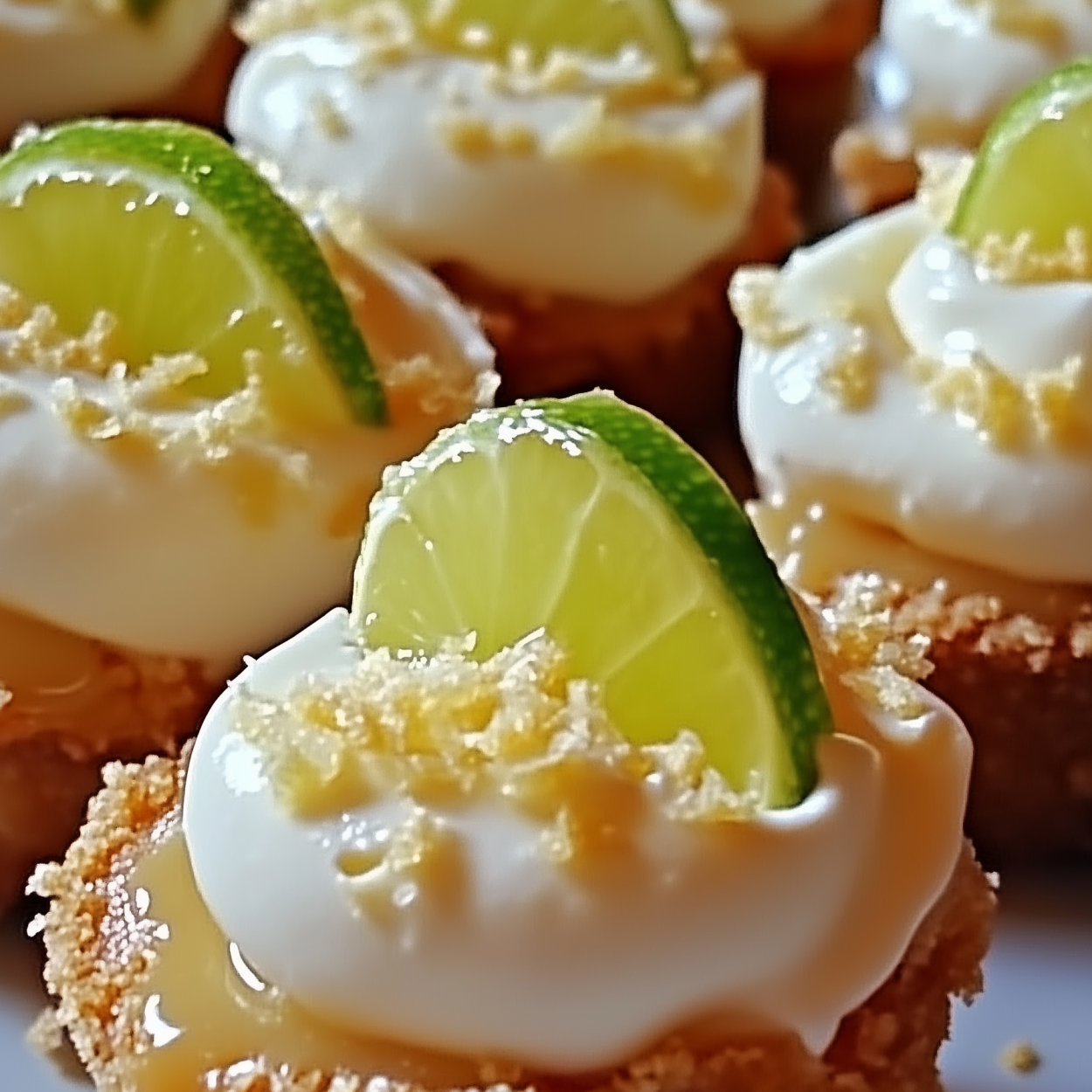 No-Bake Mini Key Lime Pies