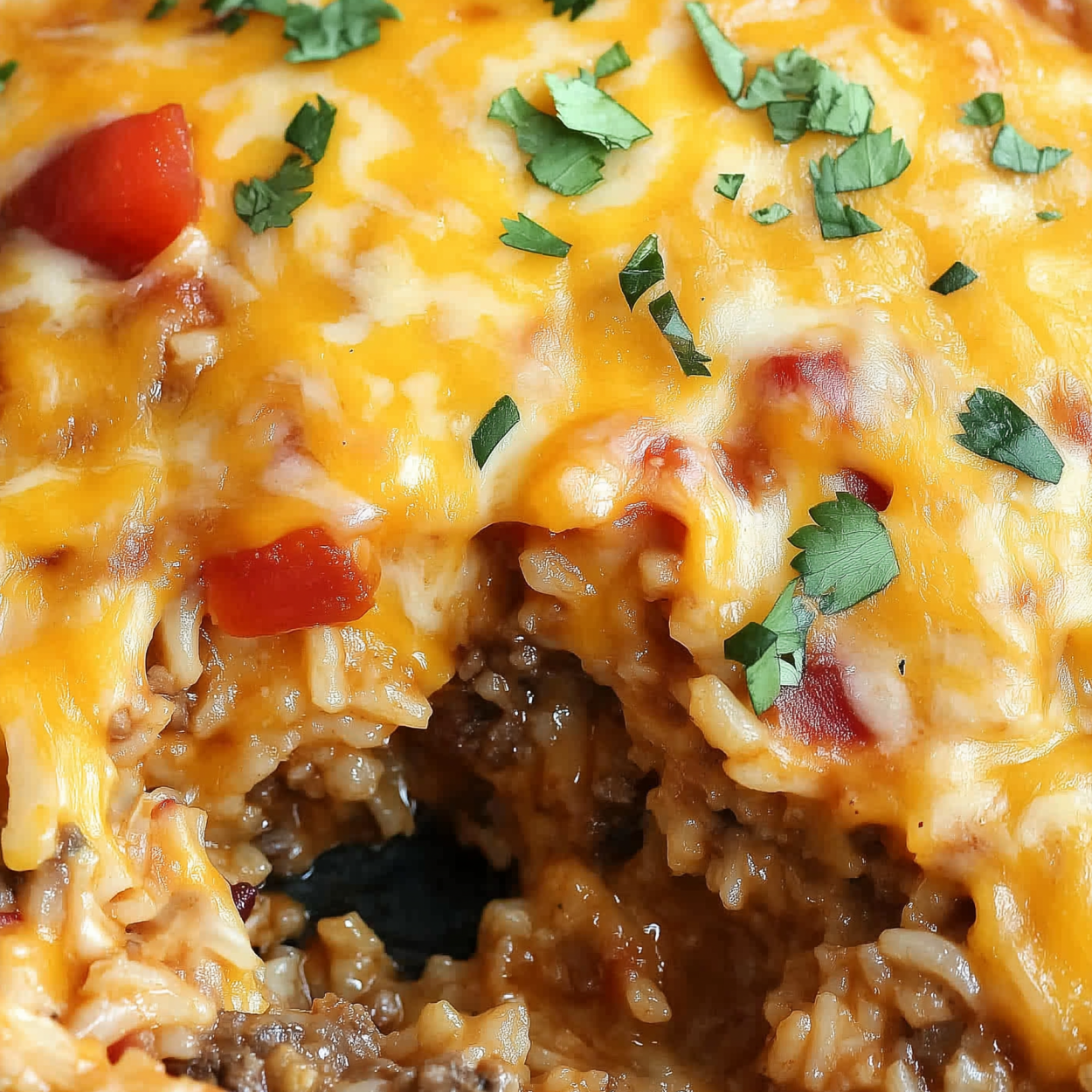 Cheesy Taco Rice