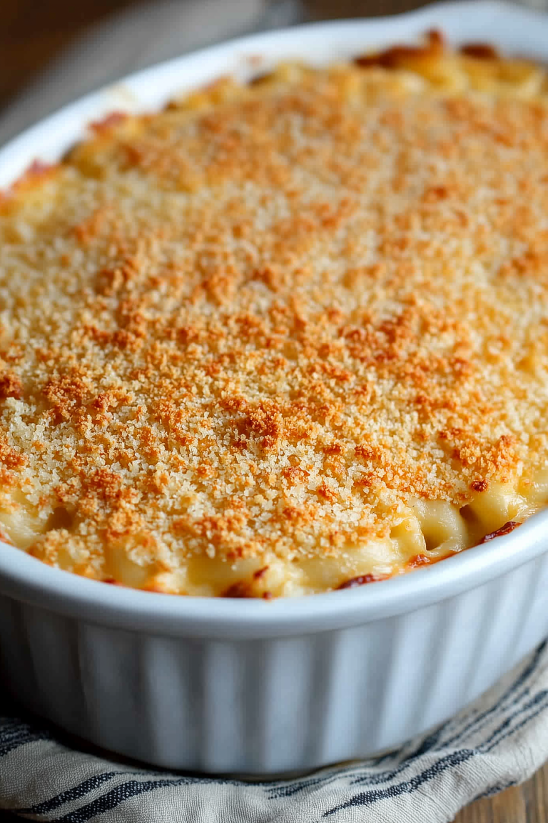 The BEST Homemade Baked Mac and Cheese