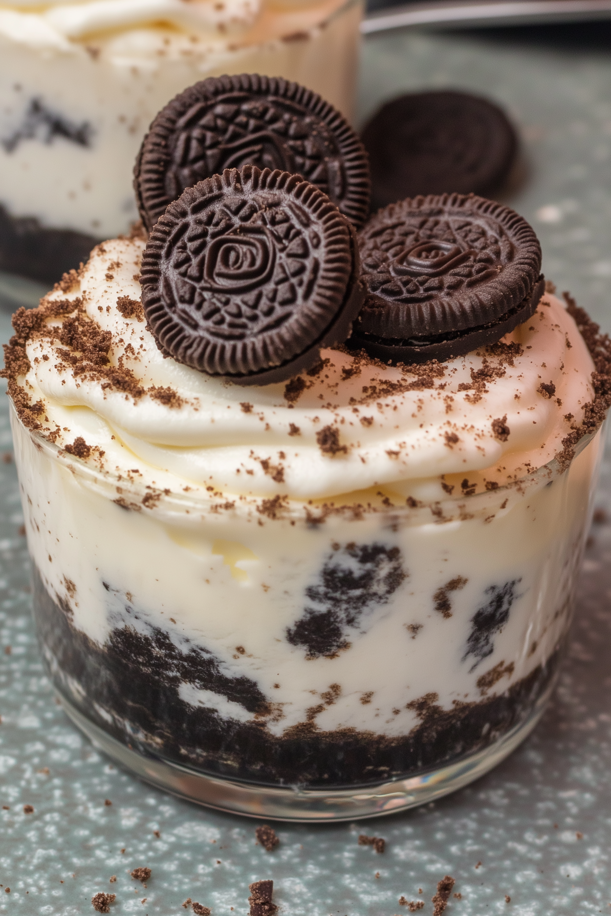 No Bake Oreo Cheesecake Cups