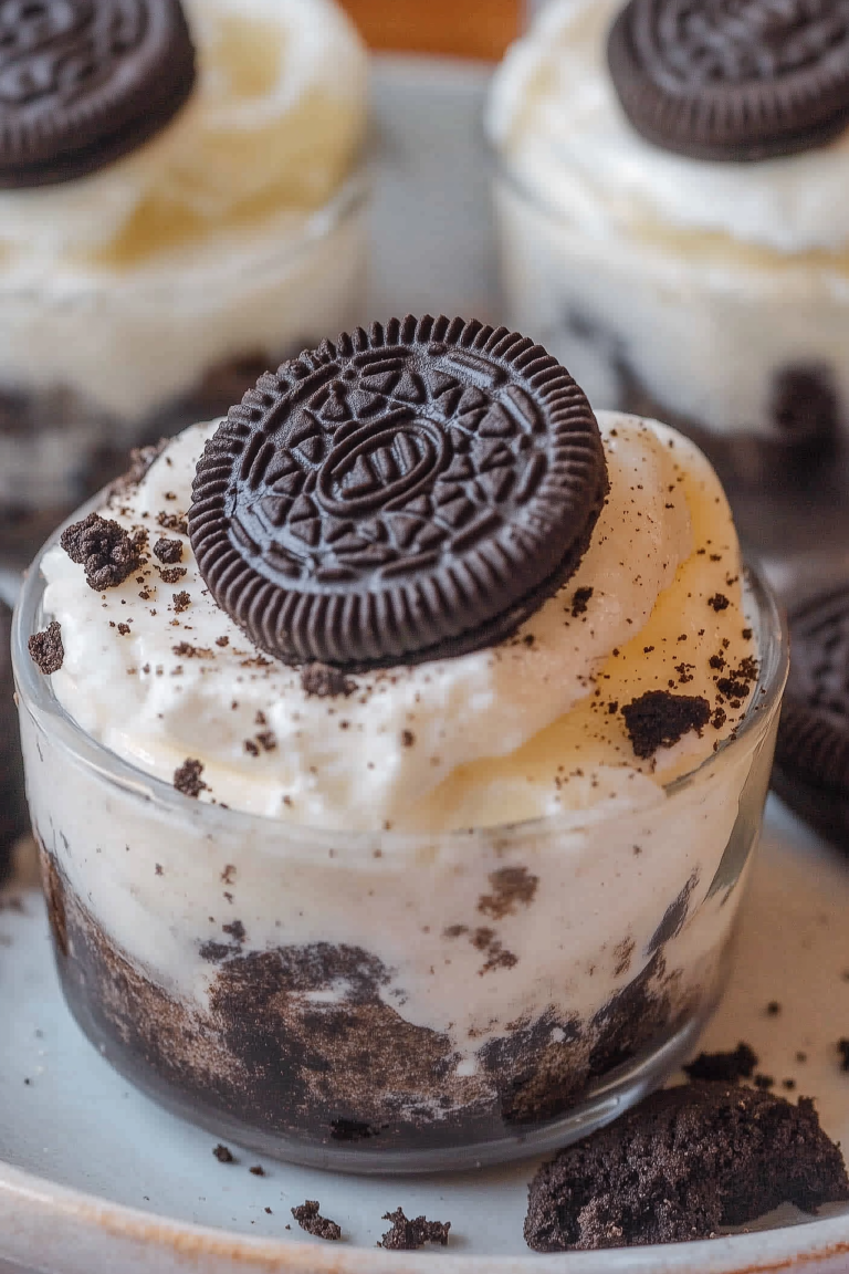 No-Bake Oreo Cheesecake Cups