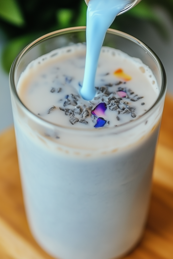 Butterfly Pea Milk Tea