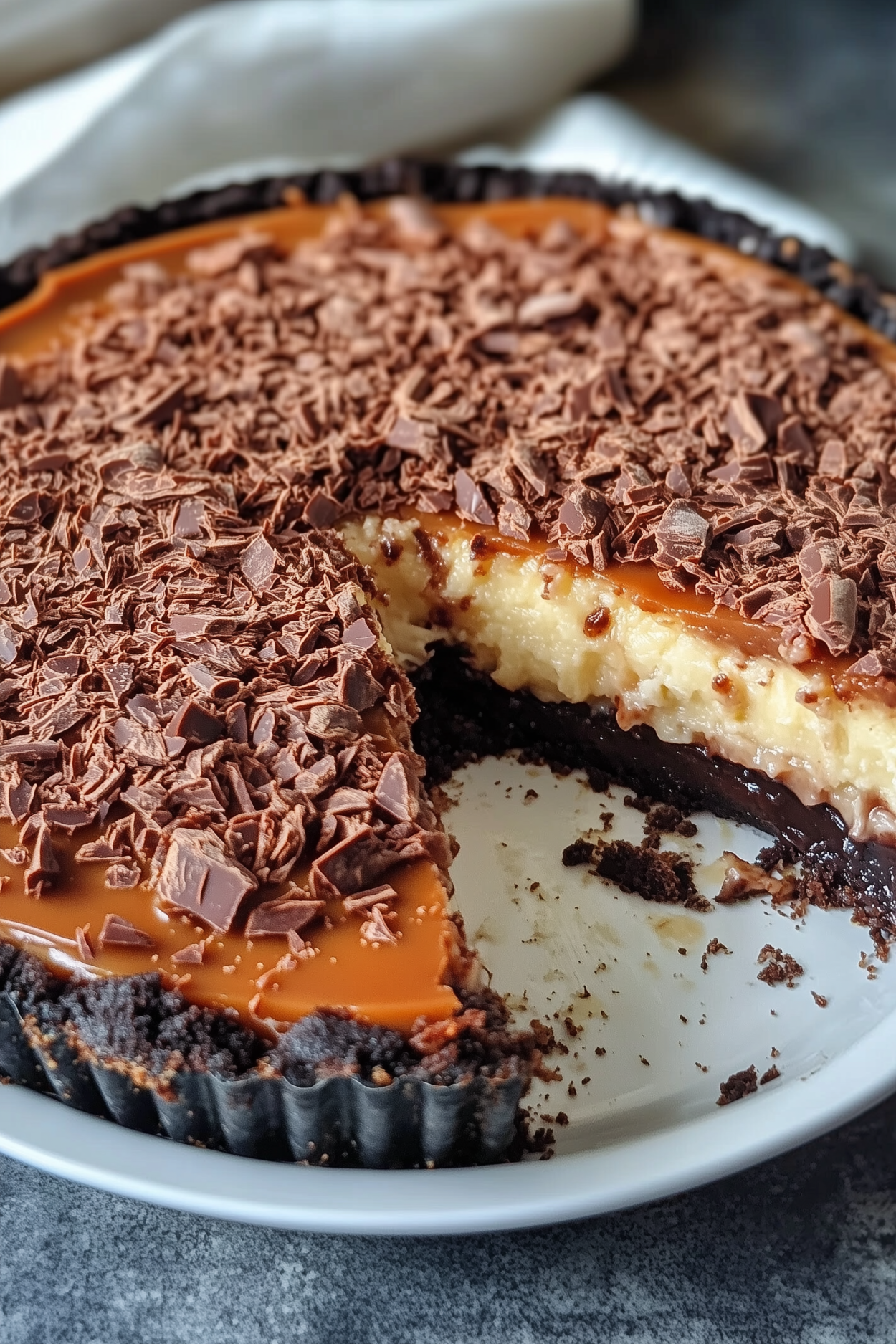 No-Bake German Chocolate Pie