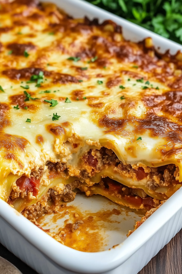 Bacon Cheeseburger Sheet Pan Lasagna – Recipes Of Home