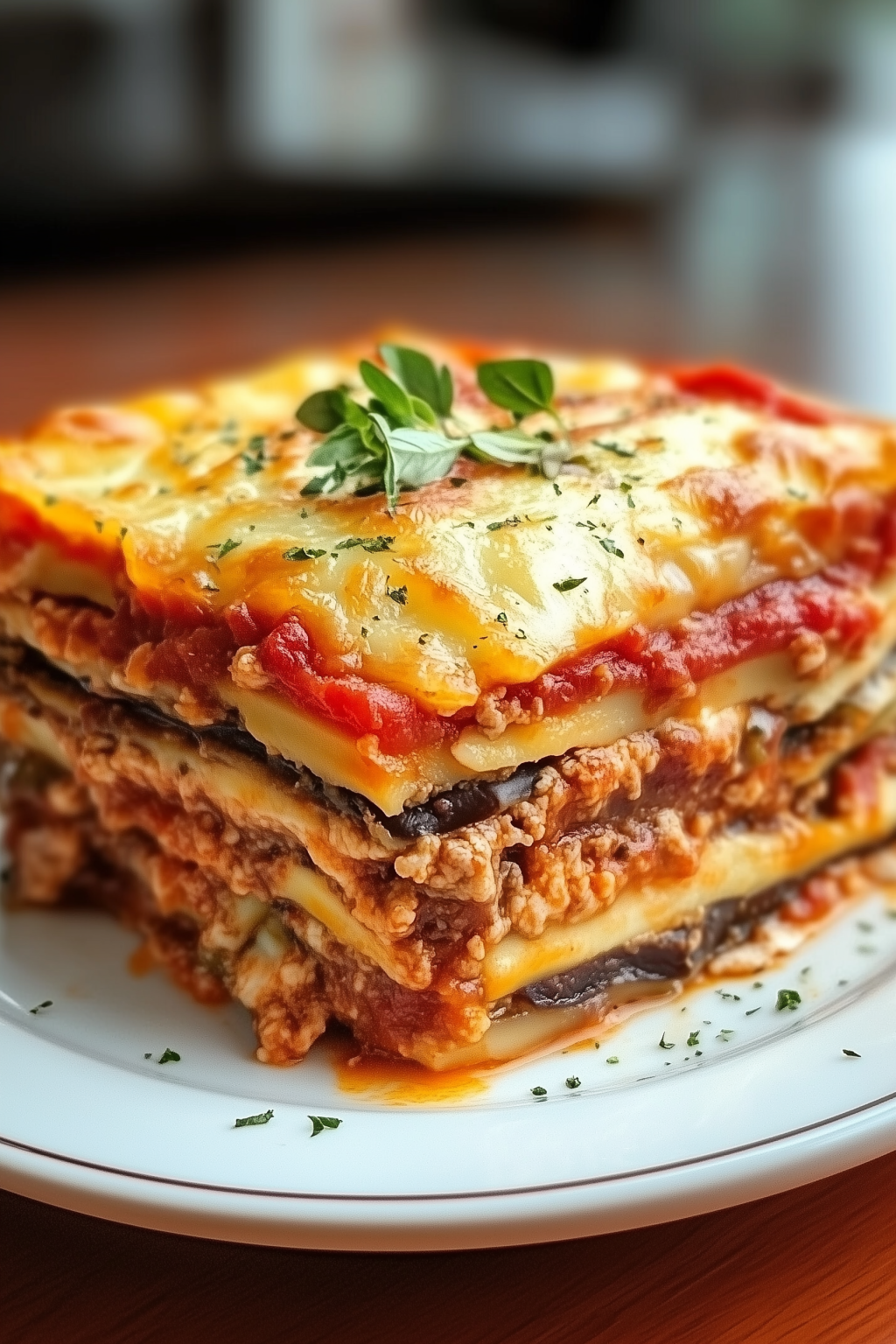 Classic Greek Eggplant Moussaka
