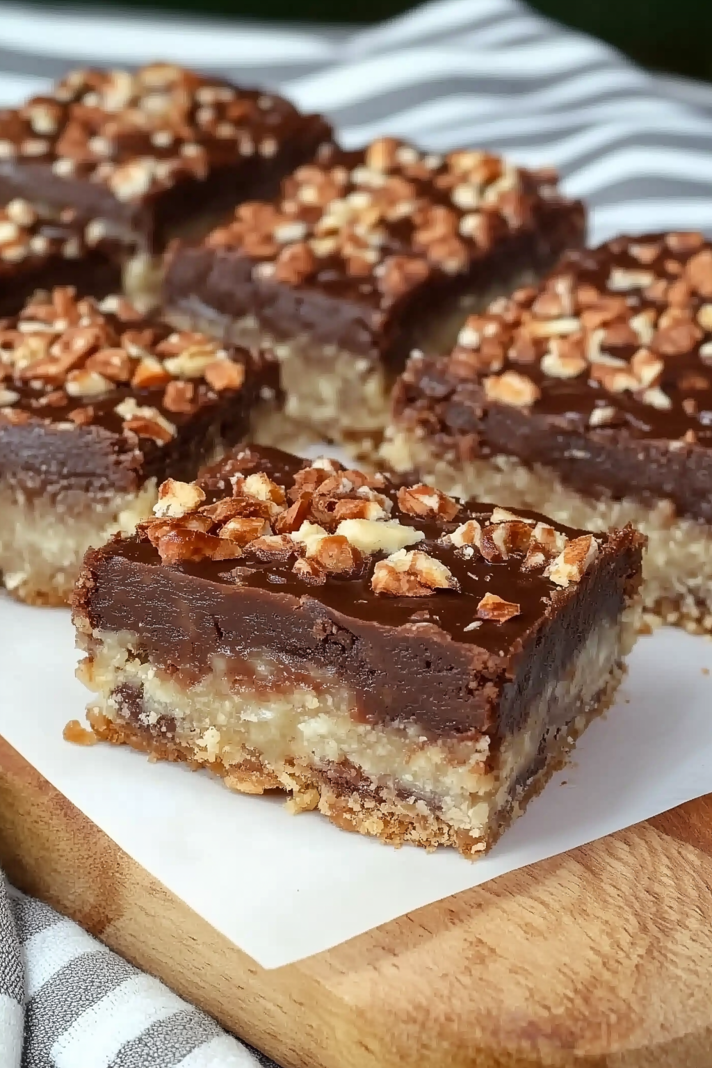 Fantasio Bars with Graham Cracker Crust