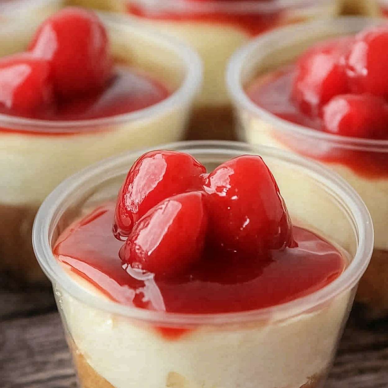 Easy Cheesecake Cups