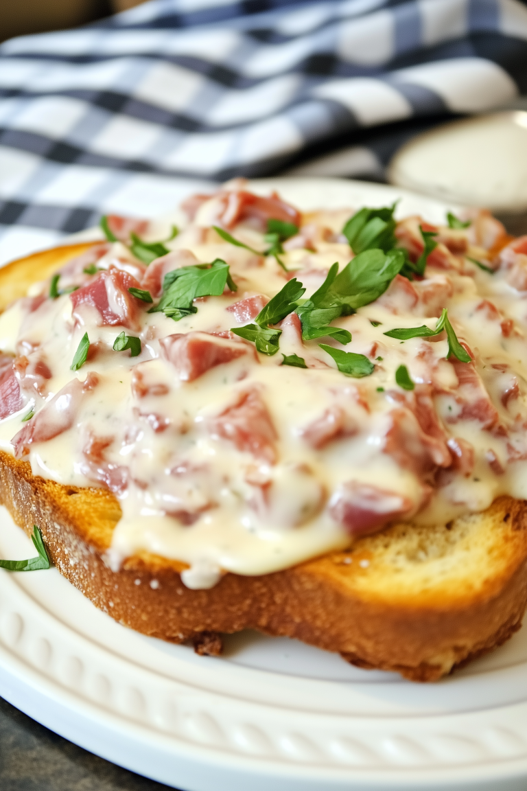 Creamed Chipped Beef on Toast