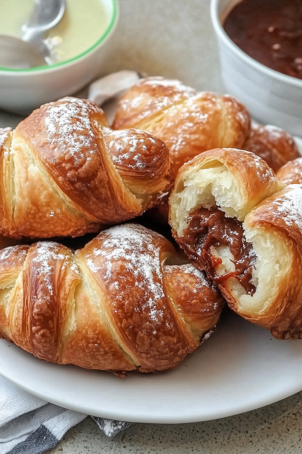 Fried Croissant Beignets