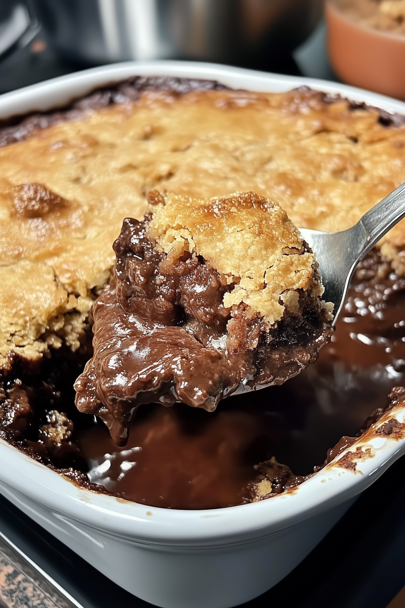 Southern Chocolate Cobbler