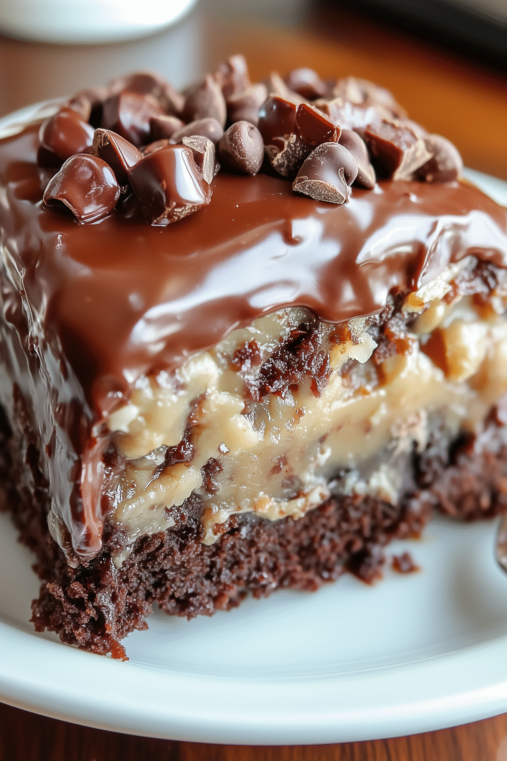 Chocolate Turtle Cake