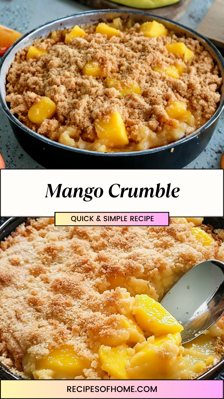 Mango Crumble