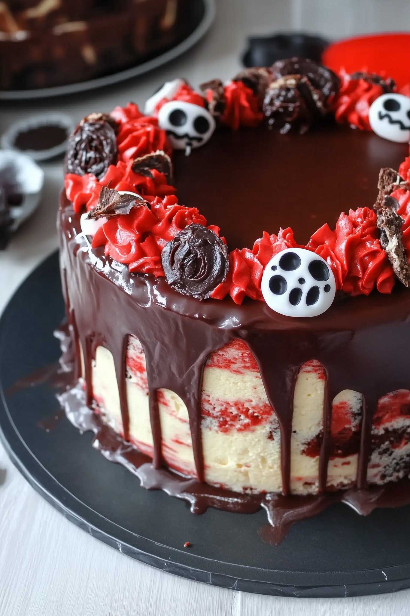 Spooky Halloween Marble Cake – Recipes Of Home