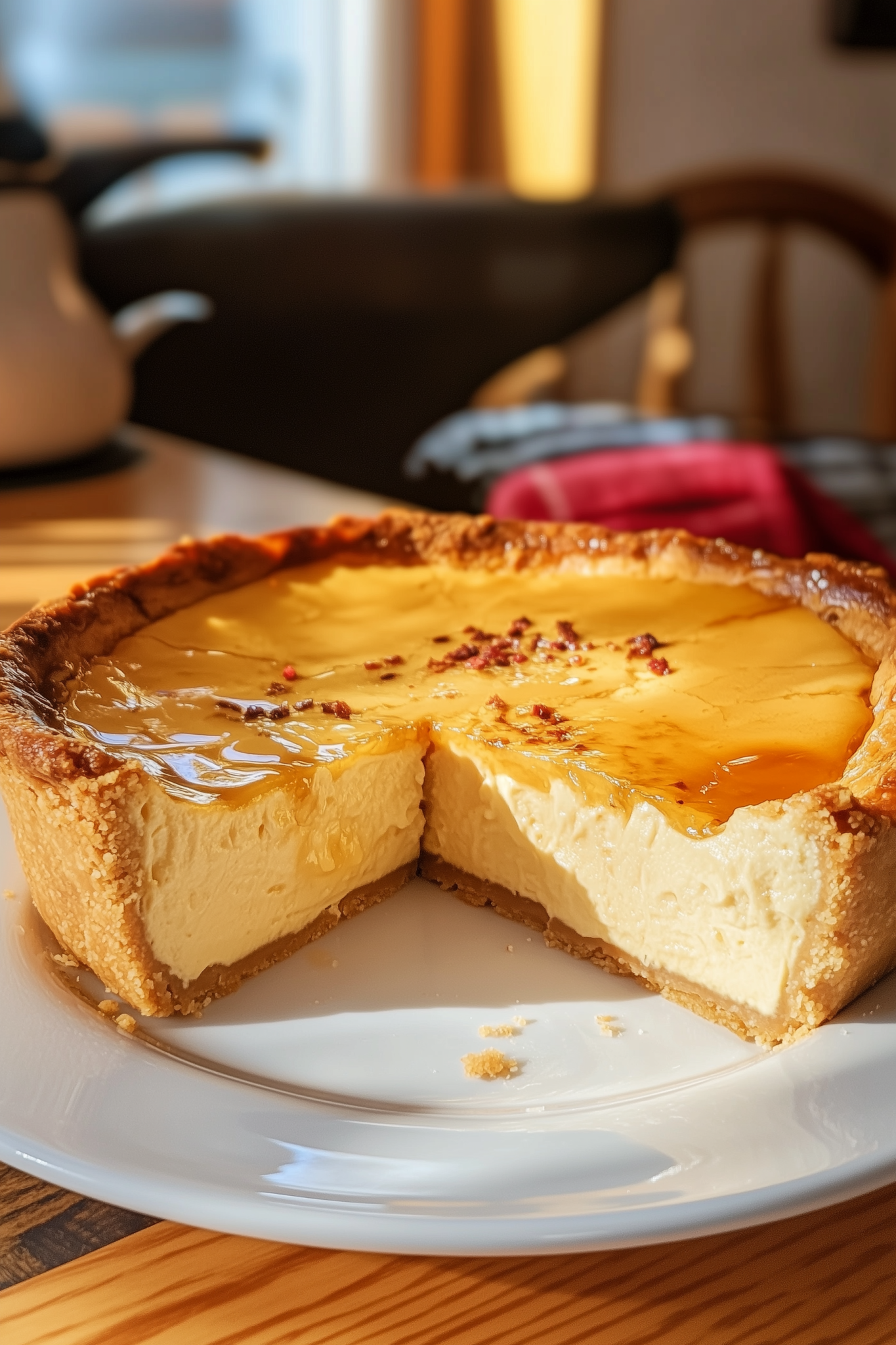 Golden Greek Honey Pie (Melopita)