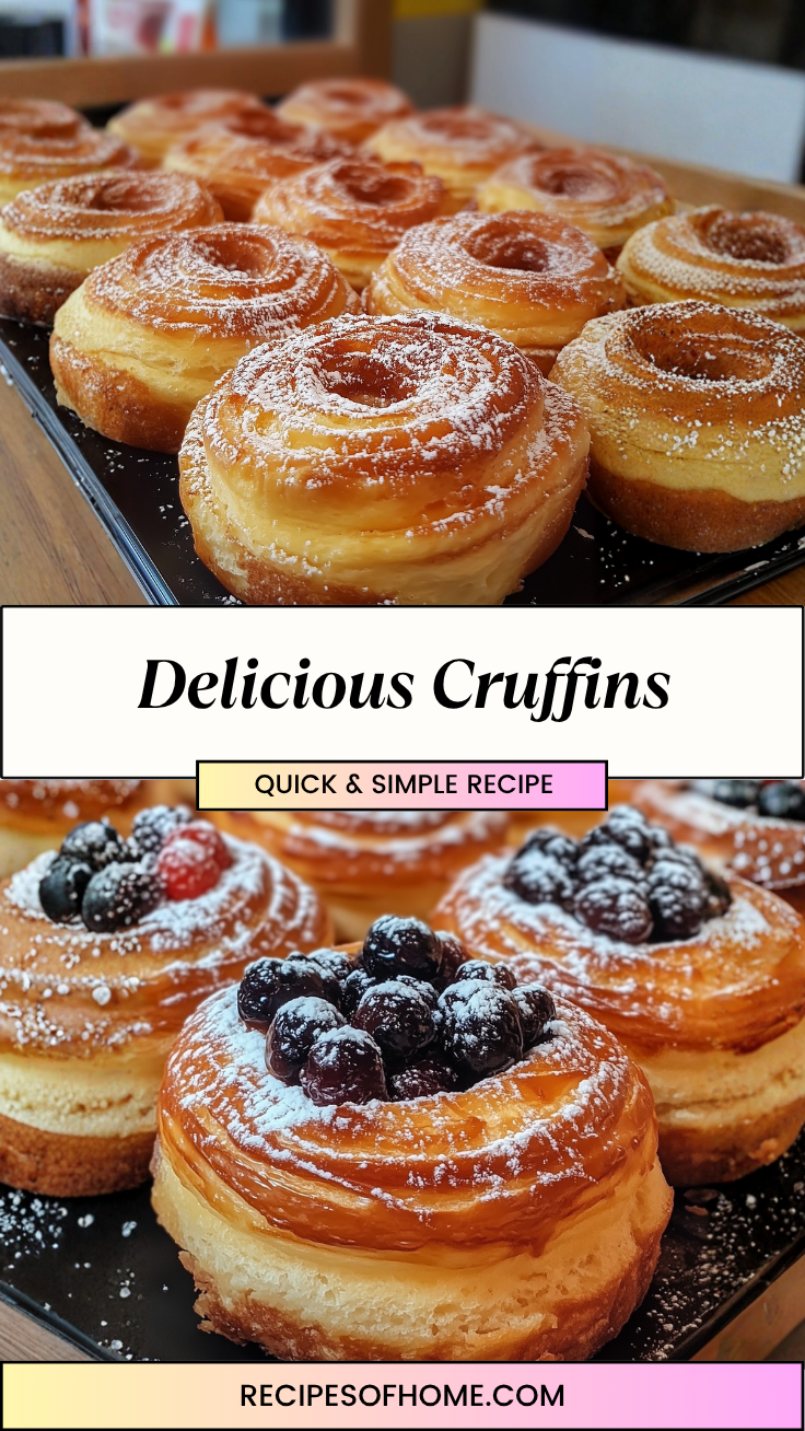 Delicious Cruffins
