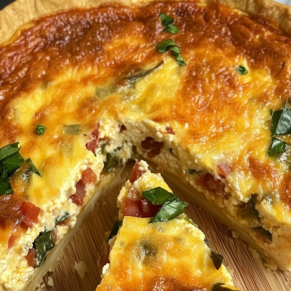 The Best Tortilla Quiche