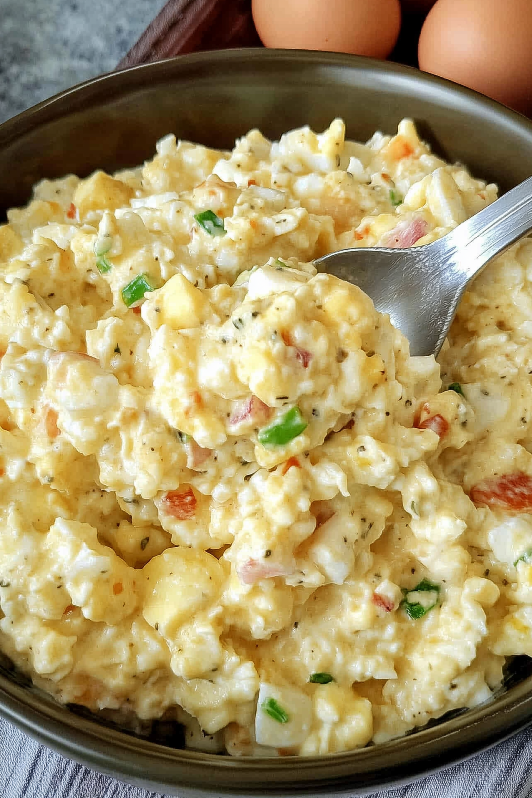 Simple Cottage Cheese Egg Salad