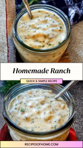 Homemade Ranch