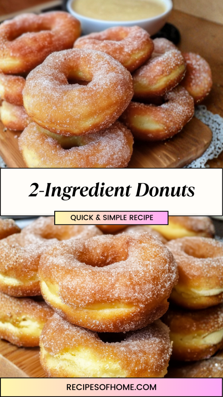 2-Ingredient Donuts