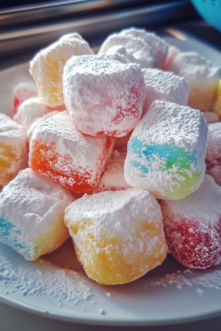 Cotton Candy Marshmallows