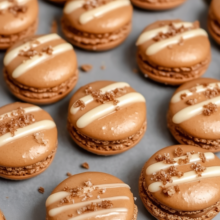 Gingerbread Macarons