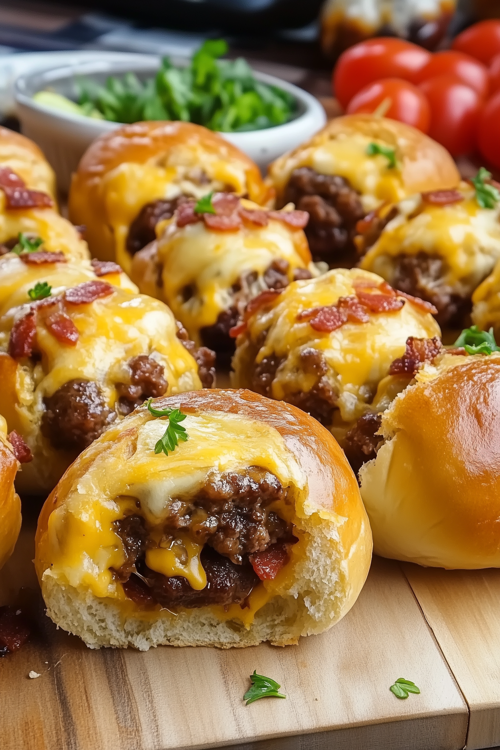 Bacon Cheeseburger Bombs
