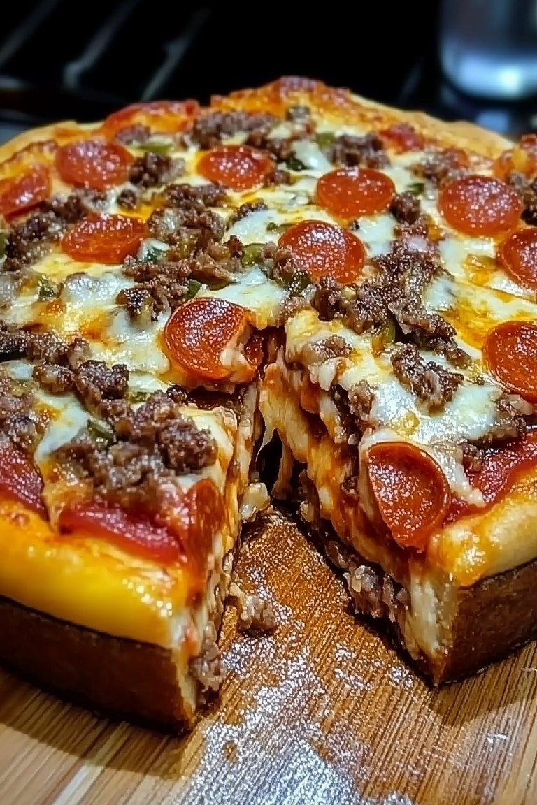 Deep-Dish Pizza Pie Recipe