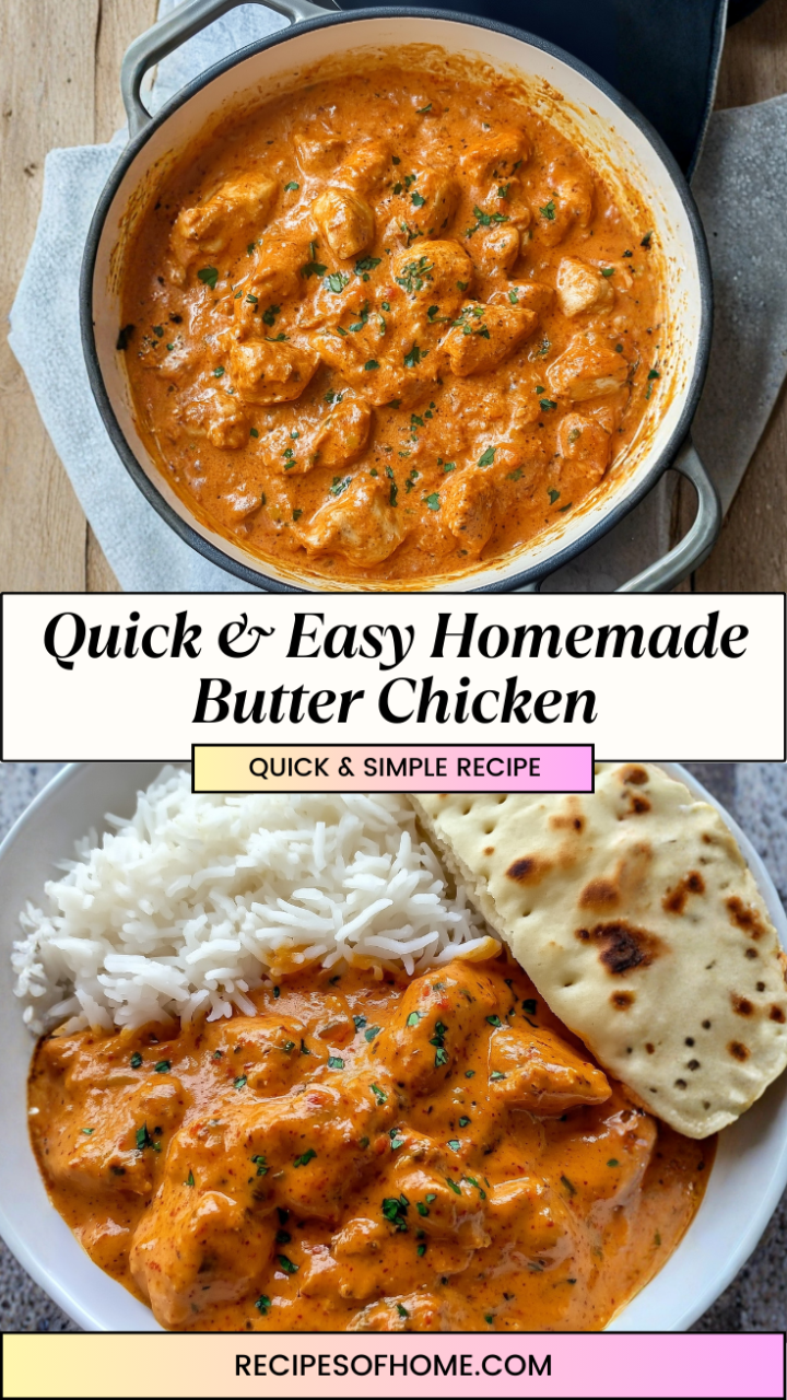 Homemade Butter Chicken