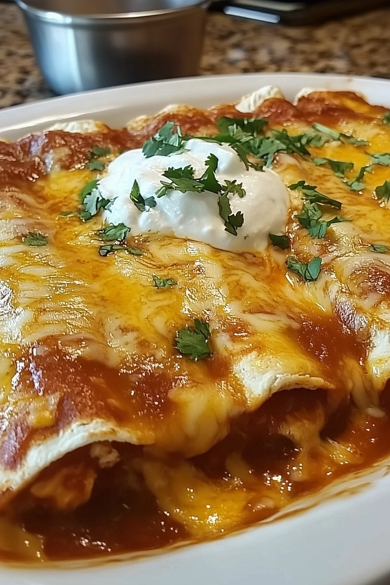Homemade Chicken Enchiladas