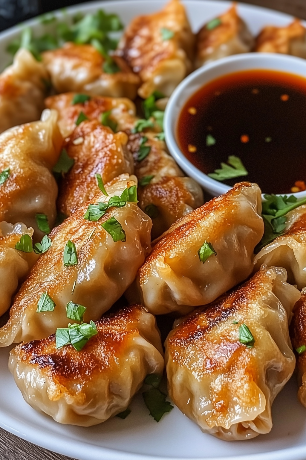 Classic Pan-Fried Chicken Dumplings