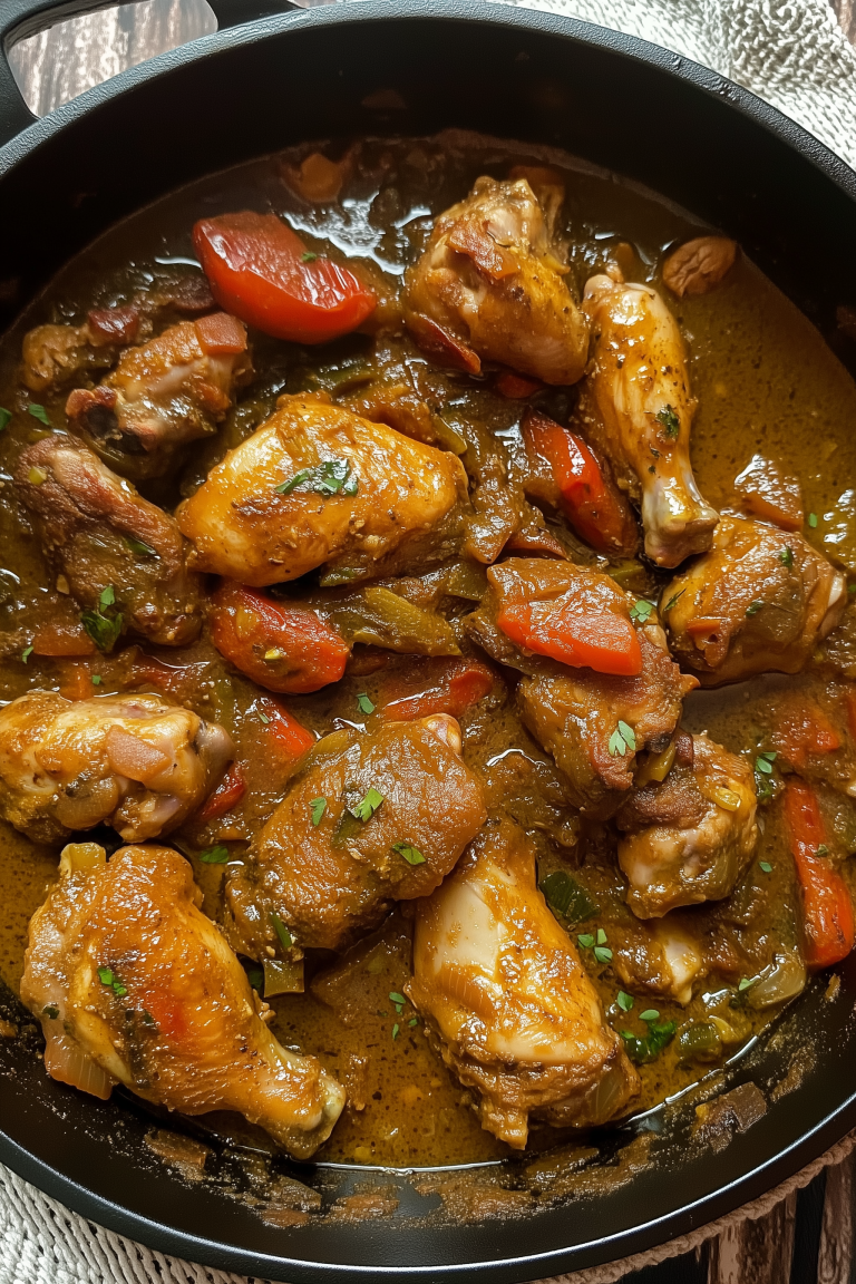 Homemade Jamaican Curry Chicken