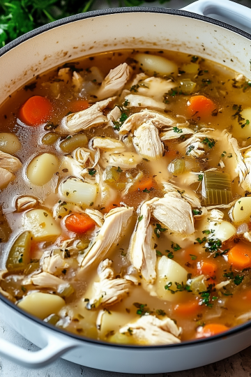 Homemade Classic Chicken Soup