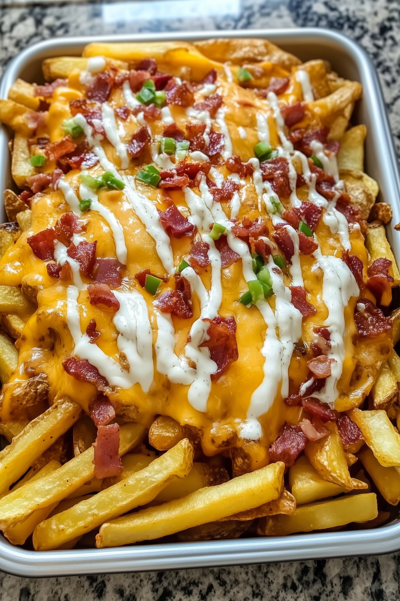 Classic Loaded Bacon Cheddar Fries