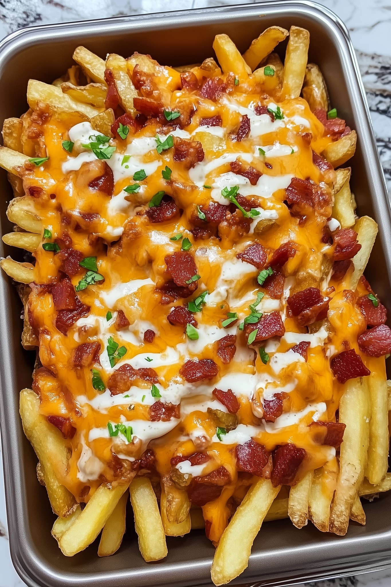 Classic Loaded Bacon Cheddar Fries