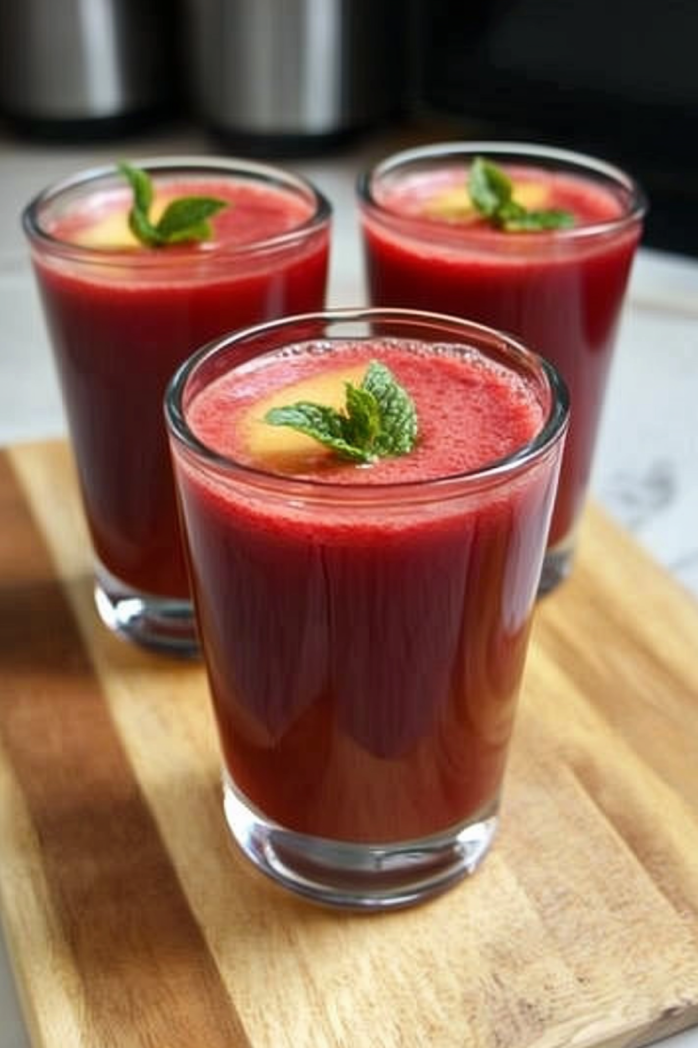 Fresh Watermelon Cherry Berry Beet Juice