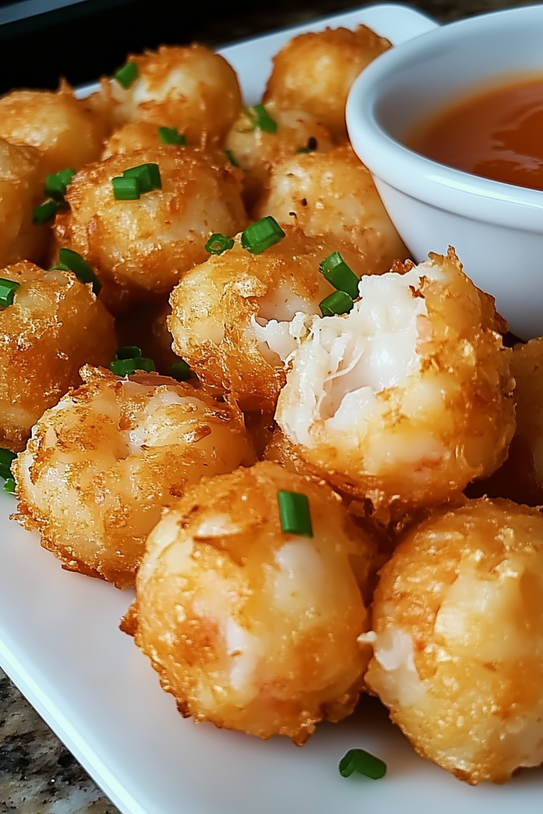 Homemade Crispy Shrimp Balls